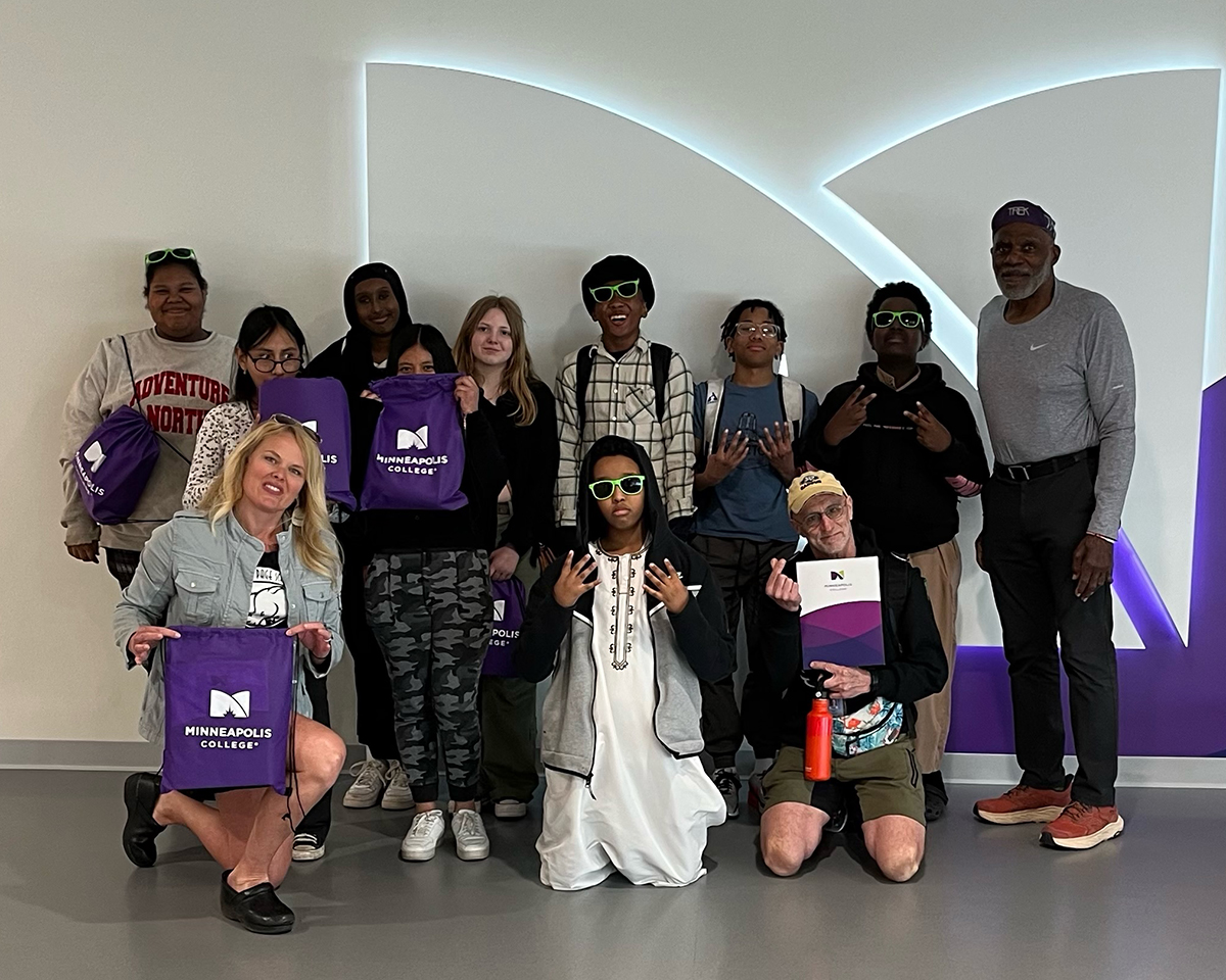 Jr. Page Scholars Visit Campus | Minneapolis Community & Technical College