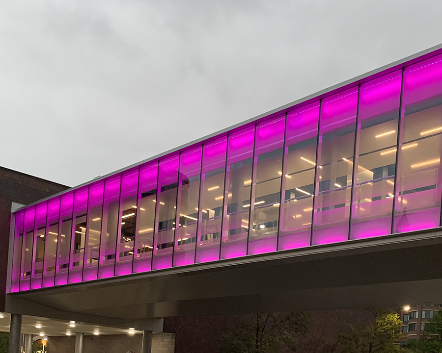 New Building Extension from the Parking Ramp Opens Tuesday, Oct. 8 ...